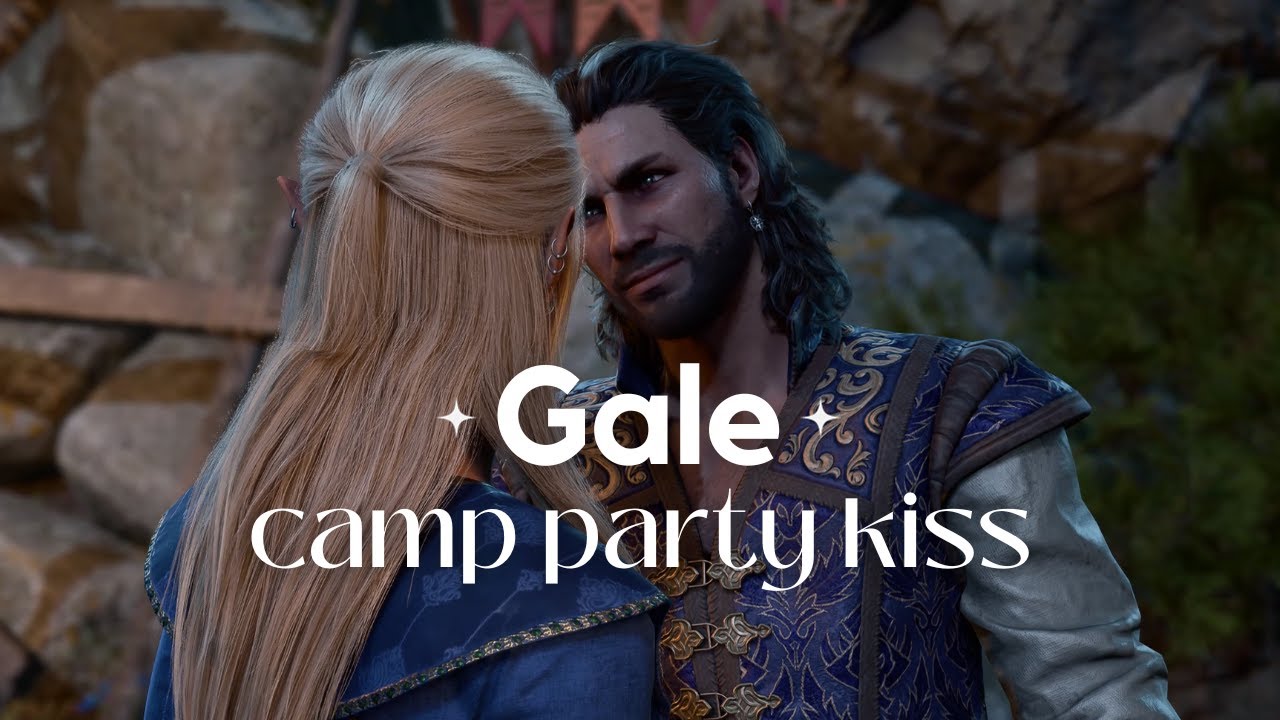 Gale Camp Party Kiss ️ | Baldur's Gate 3 | 4K - YouTube