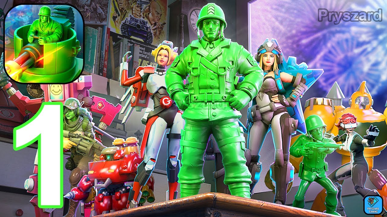 Army Men Defense - Gameplay Walkthrough Part 1 Tutorial (iOS, Android ...