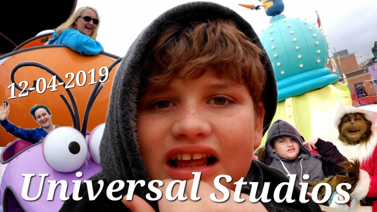 Universal Studios Hollywood - December 4th, 2019 - YouTube