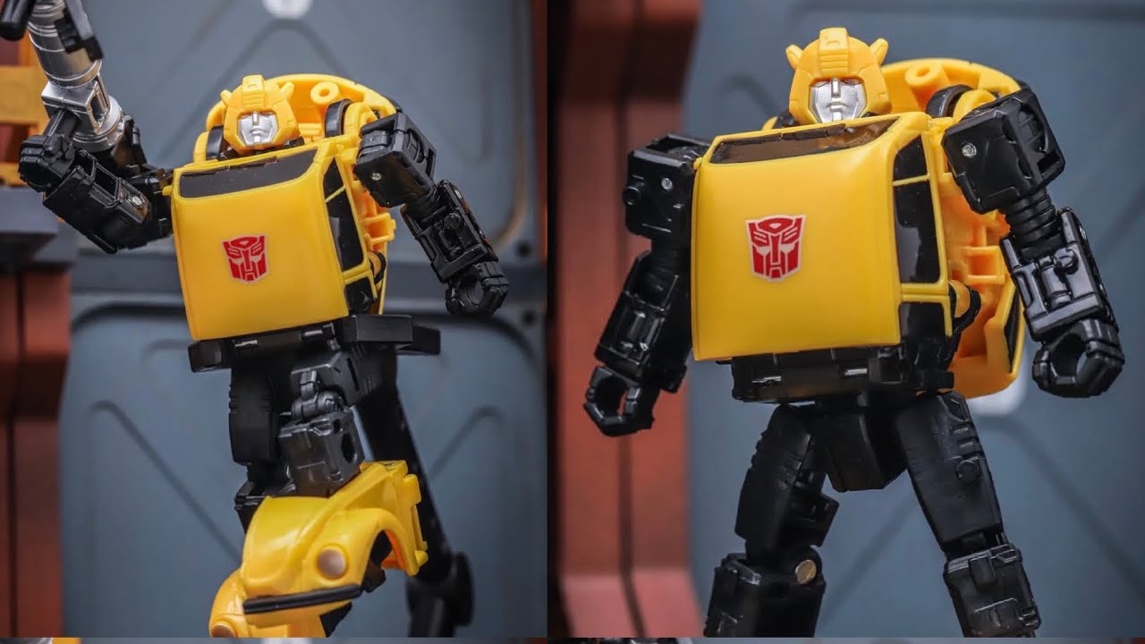 New Transformers G1 retro Bumblebee action figure in hand images by ...