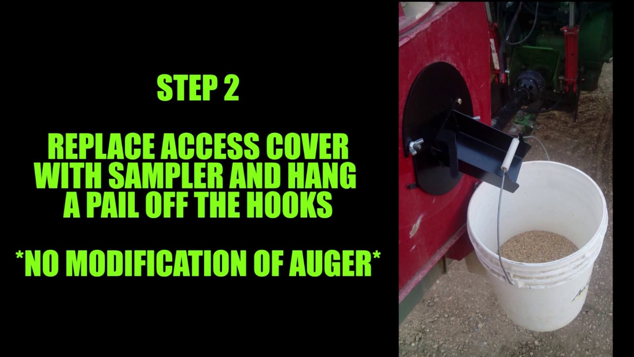 Grain Auger Sampler - YouTube