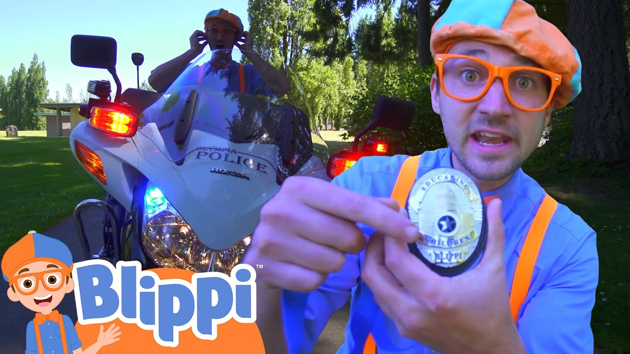 Detective Blippi Visits a Crime Scene! | Fun and Educational Videos for ...
