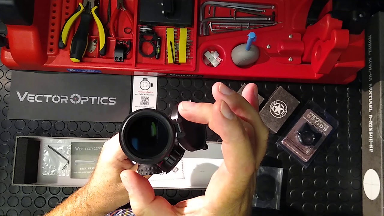 Vector Optics Sentinel 8-32X50 SF Air Rifle Scope Unboxing Review - YouTube