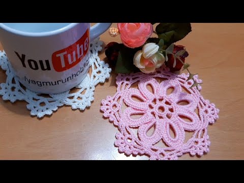 Tığ işi çok beğenilen çarkıfelek örgü modeli 💯crochet knitting