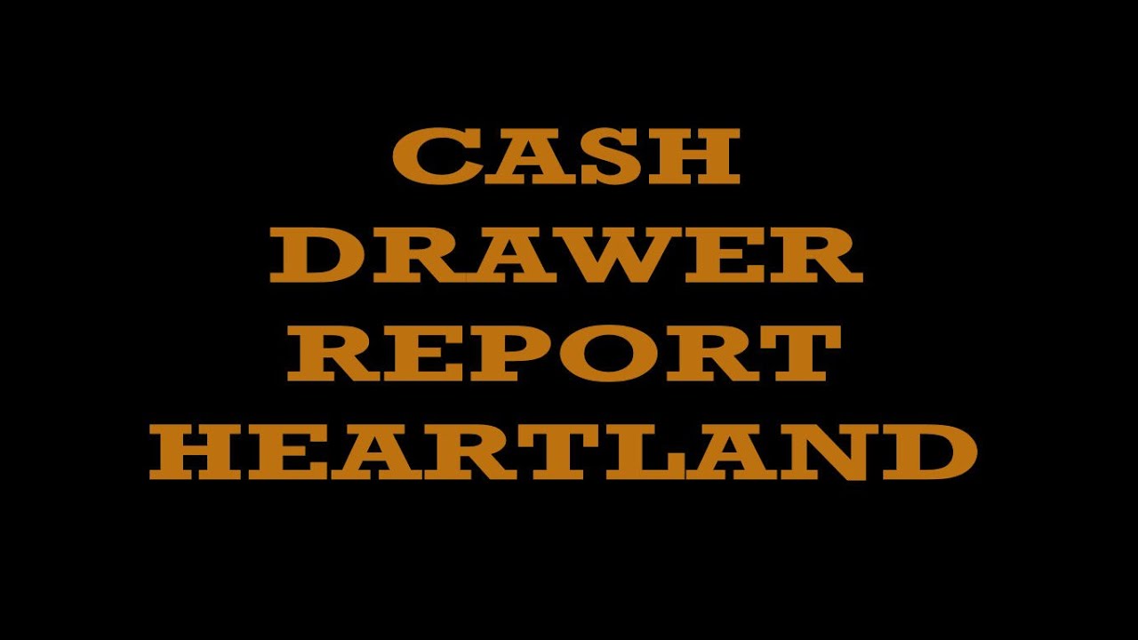 CASH DRAWER REPORT - CASHIER CHECKOUT / SERVER CHECKOUT REPORT ...