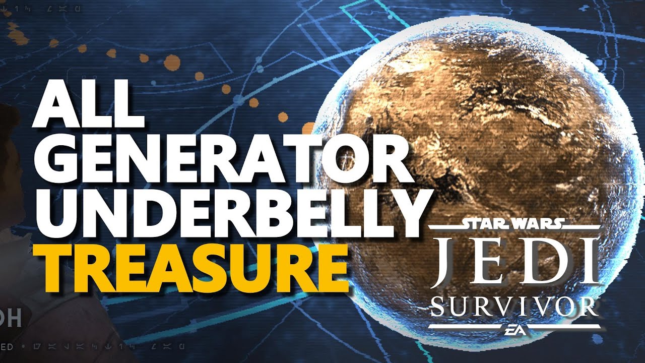 All Koboh Generator Underbelly Treasure Star Wars Jedi Survivor - YouTube