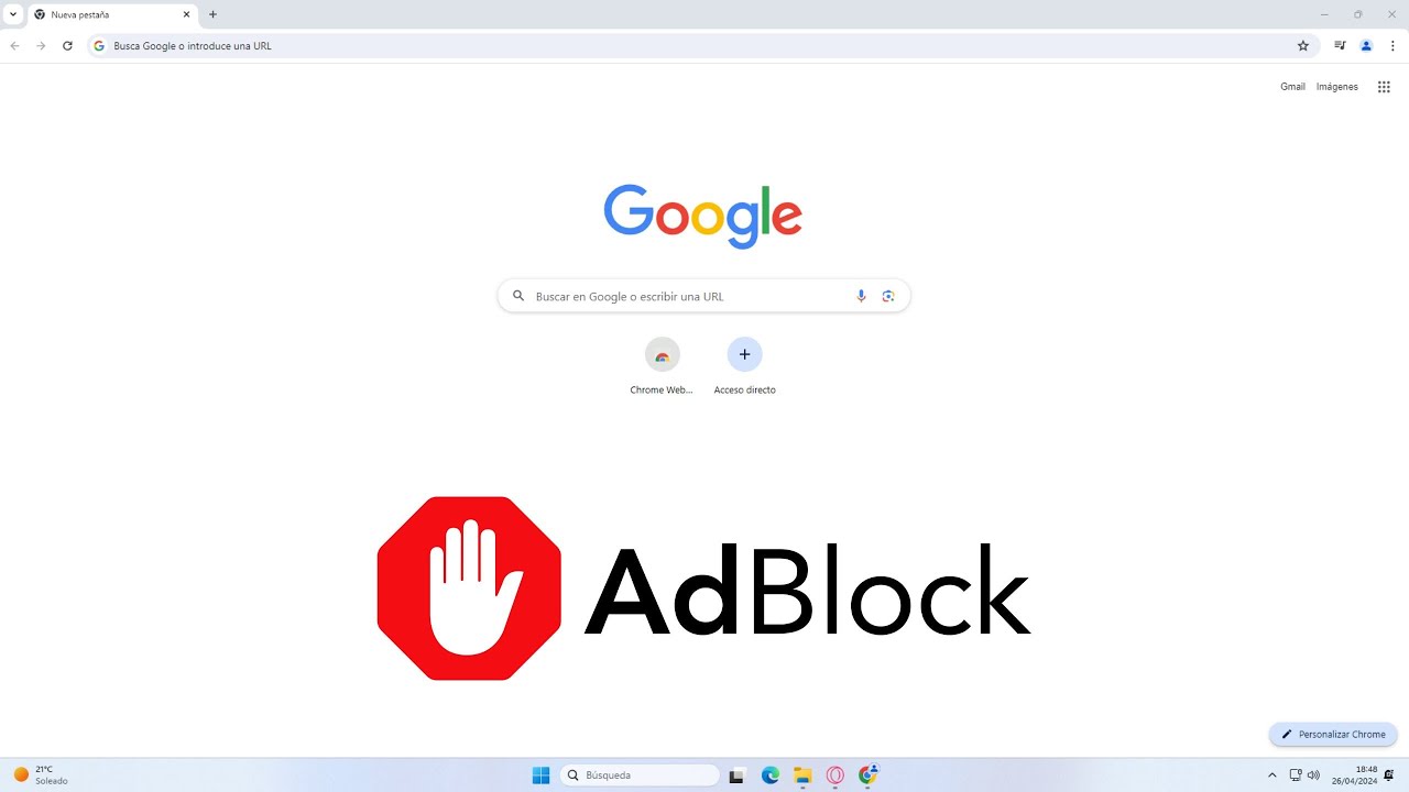 Cómo activar y desactivar Adblock en el navegador Google Chrome - YouTube