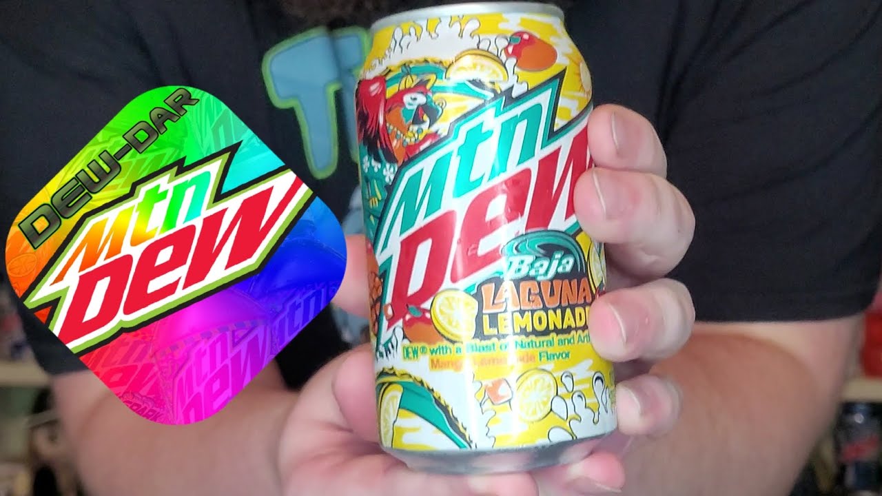 Baja Laguna Lemonade Mountain Dew Review - Mountain Dew-Dar Rating ...