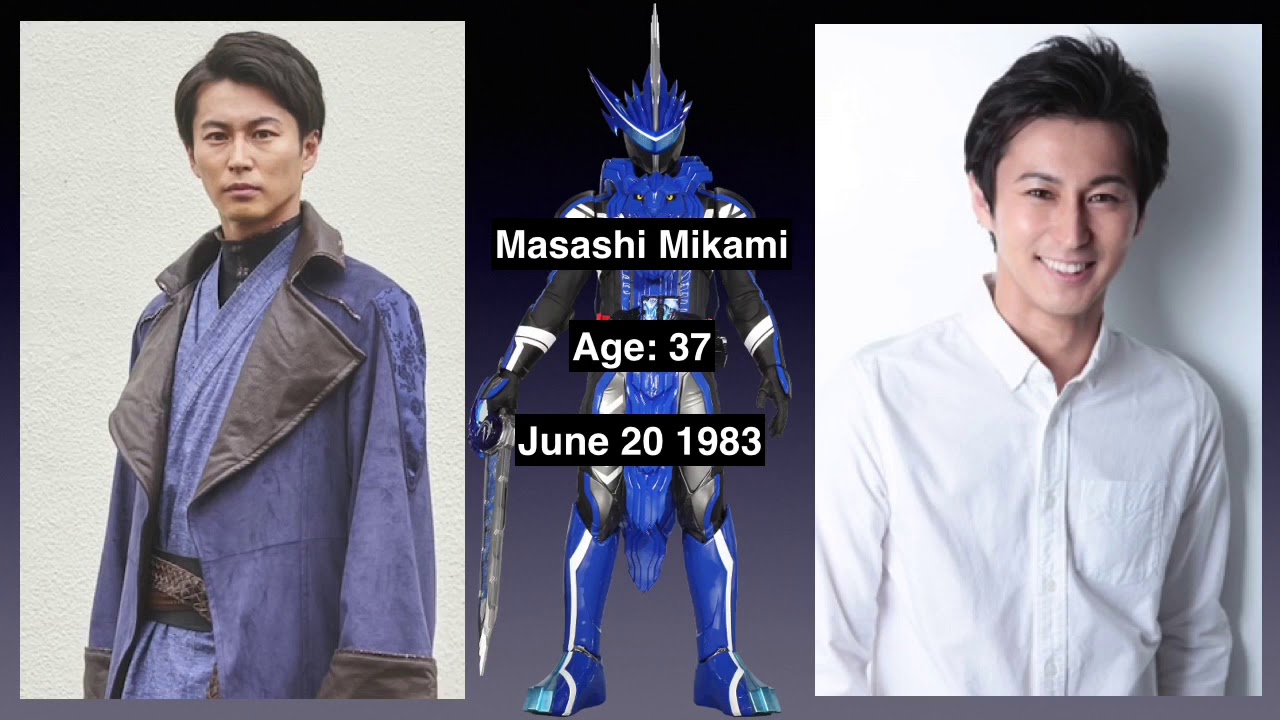Kamen Rider Saber Cast Actors and Ages - YouTube