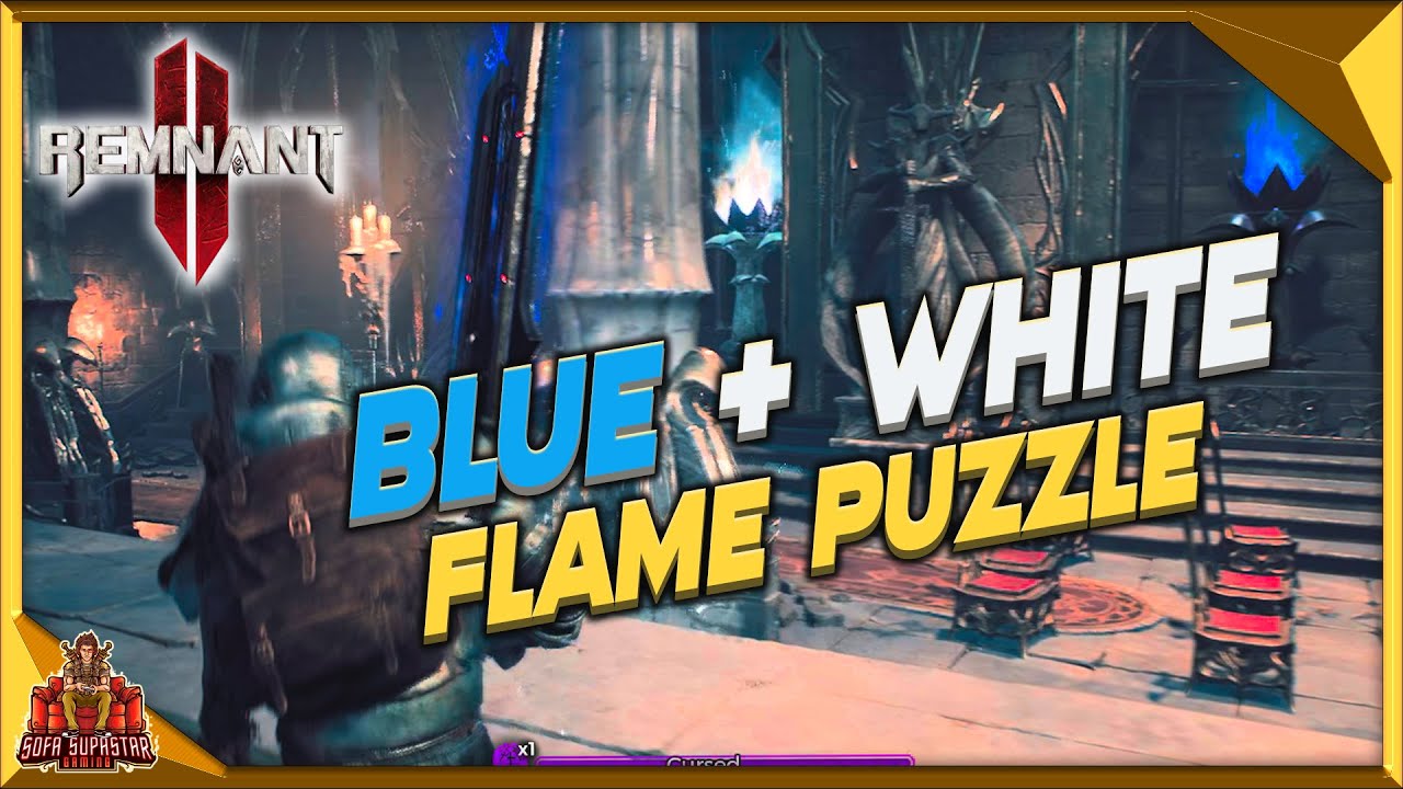 Remnant 2 Solomn Shattered Gallery Blue And White Flame Puzzle Event ...