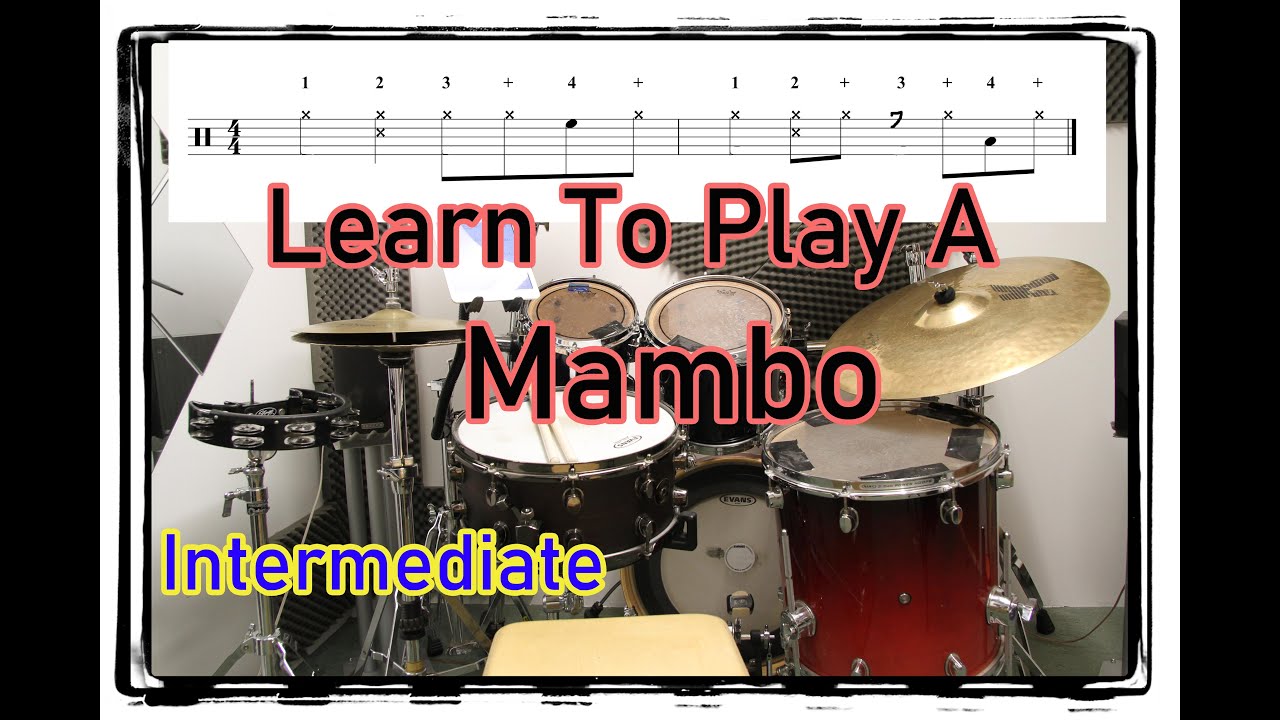 Mambo Drum Tutorial Lesson HOW TO PLAY - YouTube