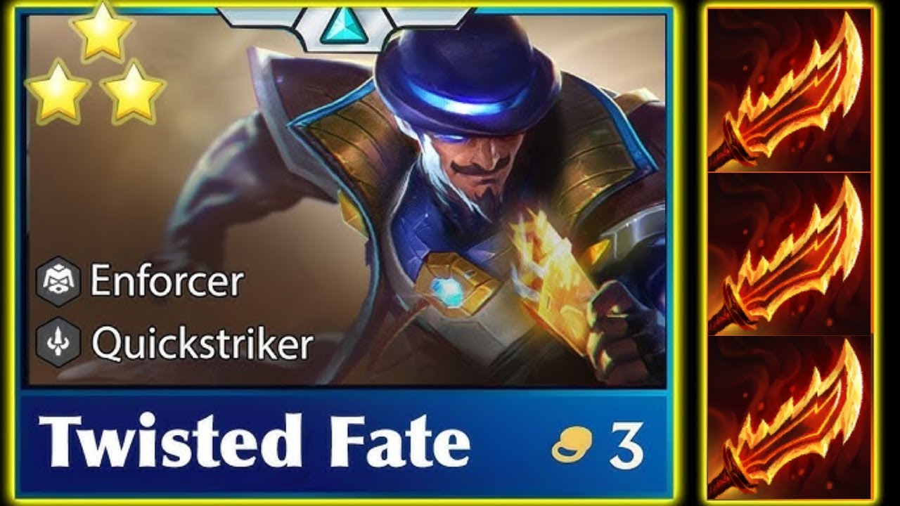 Three Twisted Fate CARRYING Solo to VICTORY in TFT - YouTube