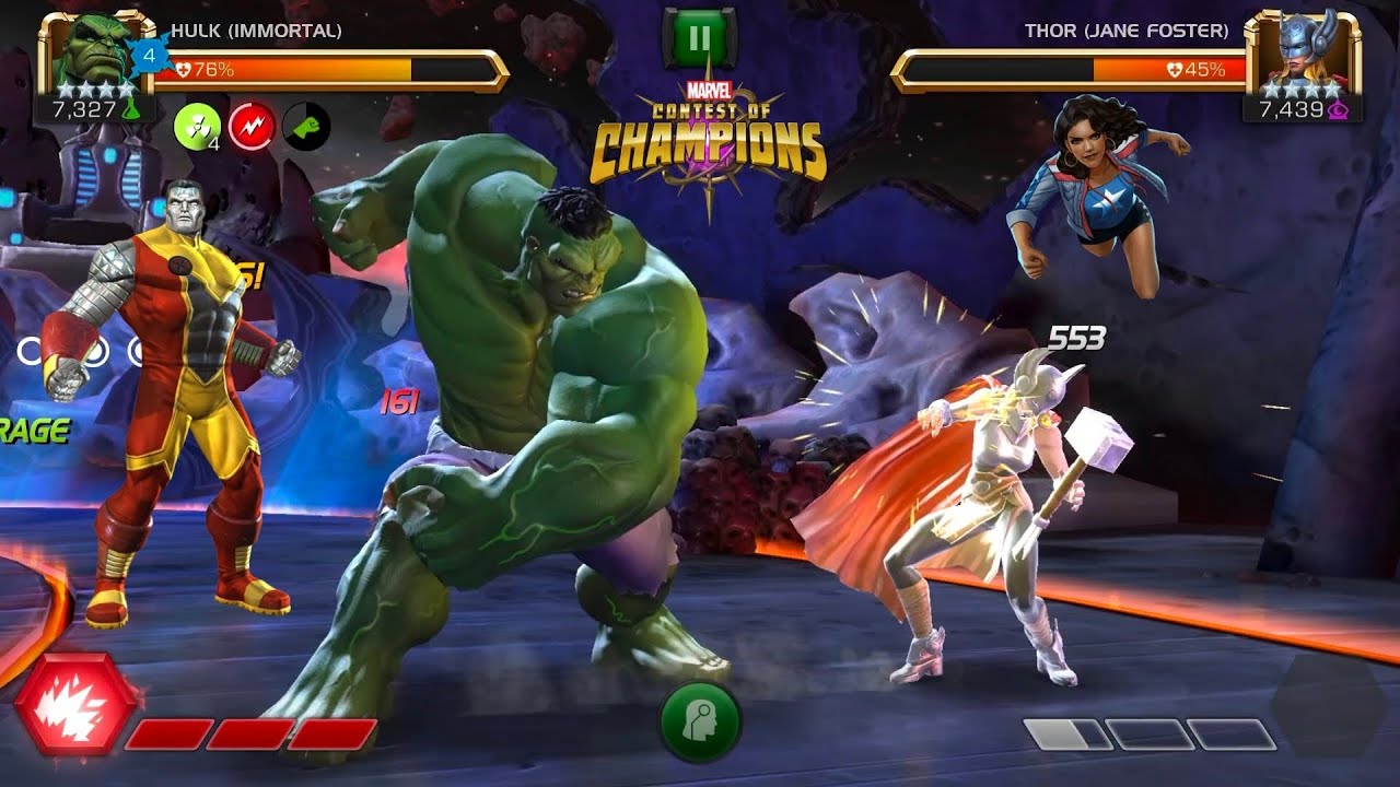 Hulk Incredible Fight😱With Thor, Gamora, War Machine, Gambit ...