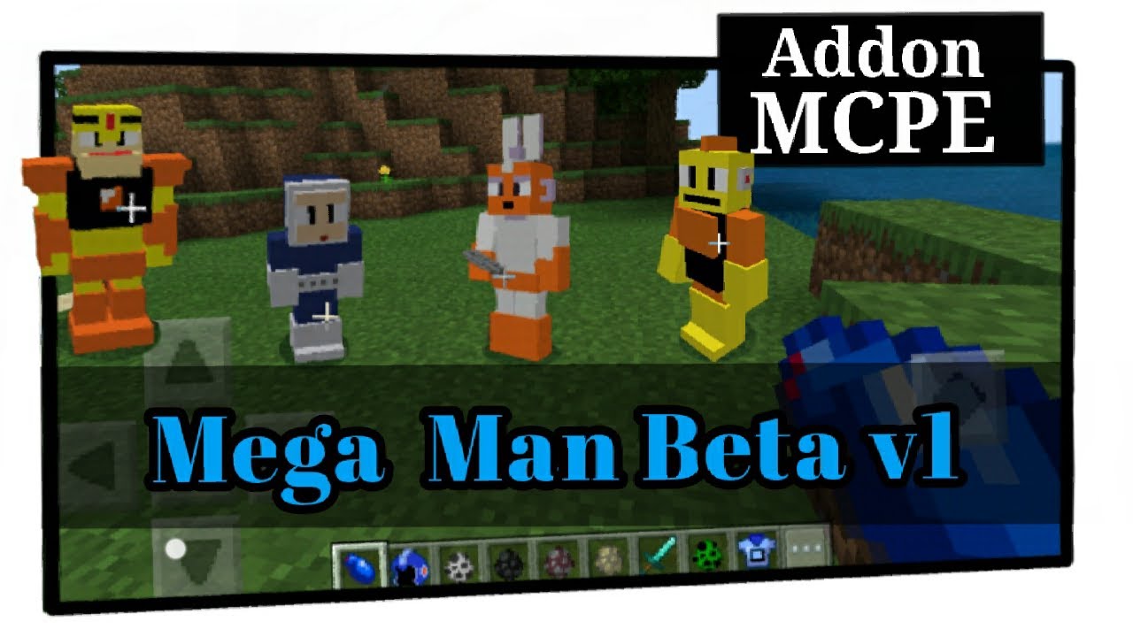 Se transforme no Megaman - Addon Beta 1 Mcpe 1.13 - YouTube