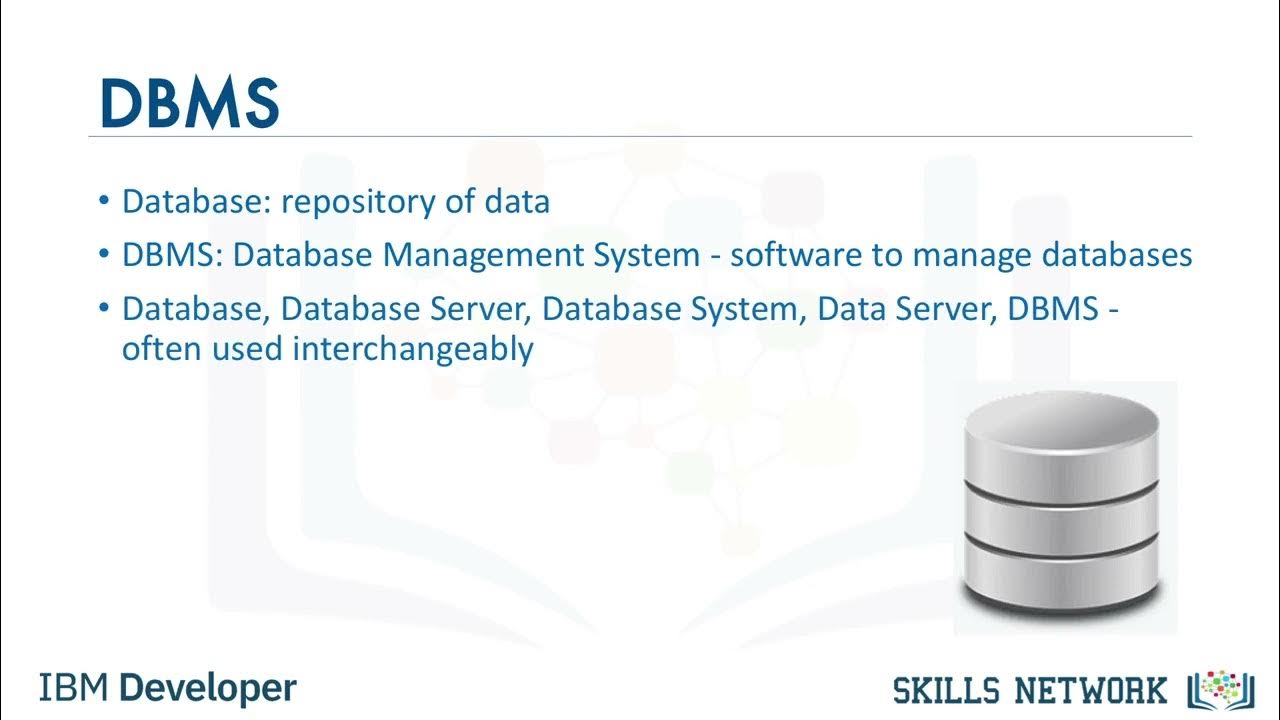 Introduction to Databases #datascience #bigdata #technology #subscribeformore #python #ai - YouTube