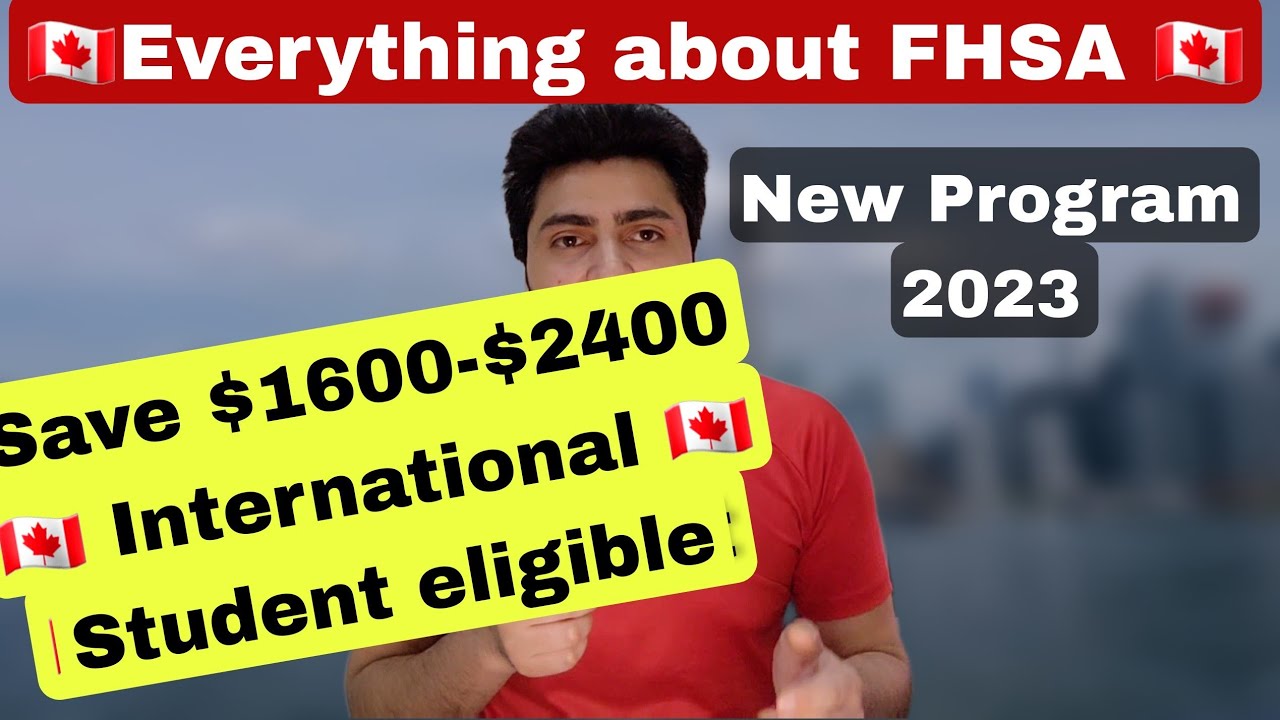 🇨🇦 Save $2400 by First Home Savings Account FHSA | International ...