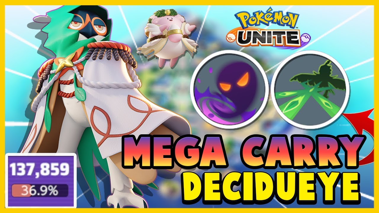 137,000 DAMAGE! 🏹🍃 *MEGA CARRY* DECIDUEYE! RAZOR LEAF BUILD IS INSANE ...