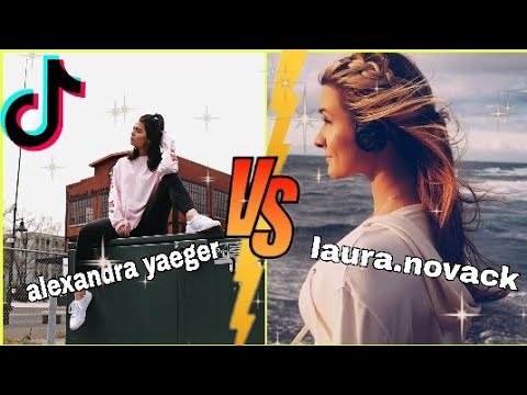 Tik tok 🎶 alexandra yaeger 🎶 Vs 🎶 laura.novack 🎶 - YouTube
