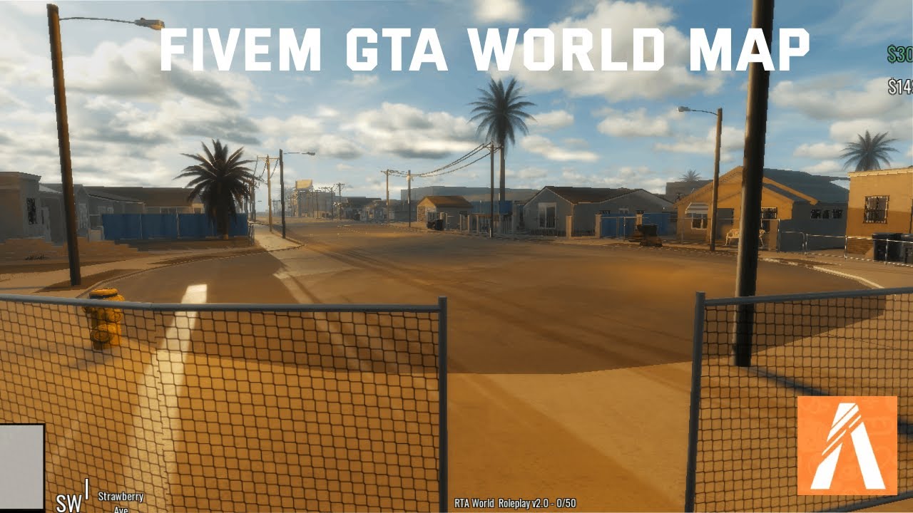 GTA RP FIVEM MAP [FREE] (Roblox studio) - YouTube
