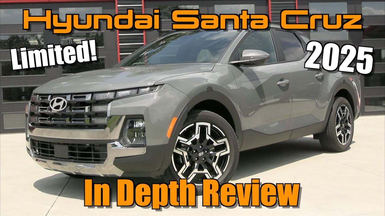 2025 Hyundai Santa Cruz Limited AWD: Start Up, Test Drive & In Depth ...