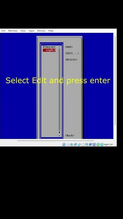 Linux Configure Static Ip Address Youtube