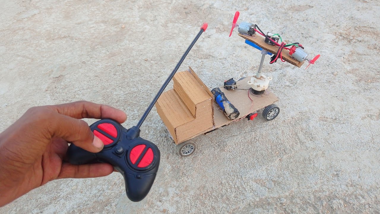 Rc Fan Truck Bnaye | पंखा प्रोजेक्ट बनाएं Electronic..Project | Rc Diy ...