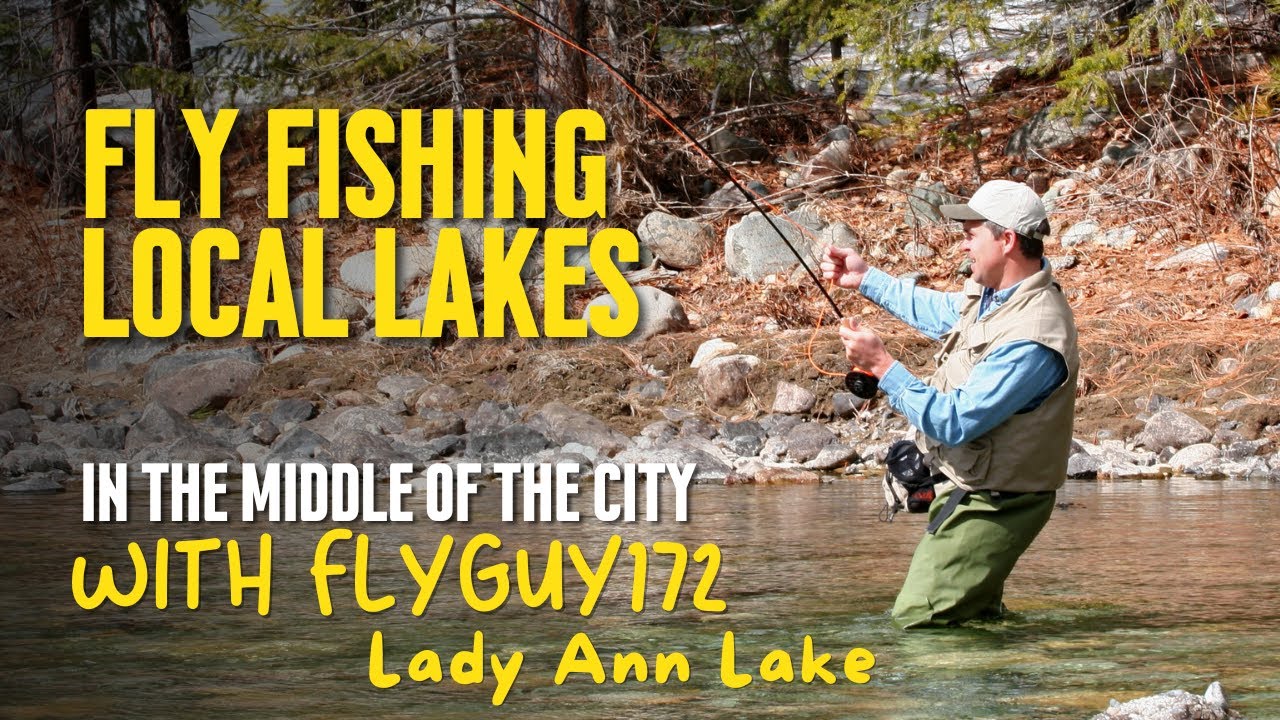 Urban Fly Fishing with FlyGuy172 @ Lady Ann Lake - 20230714 - YouTube