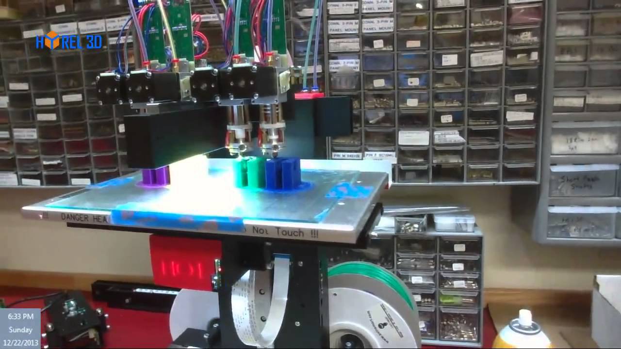 Just a quick, sneak peek! - HYREL 3D printer - YouTube