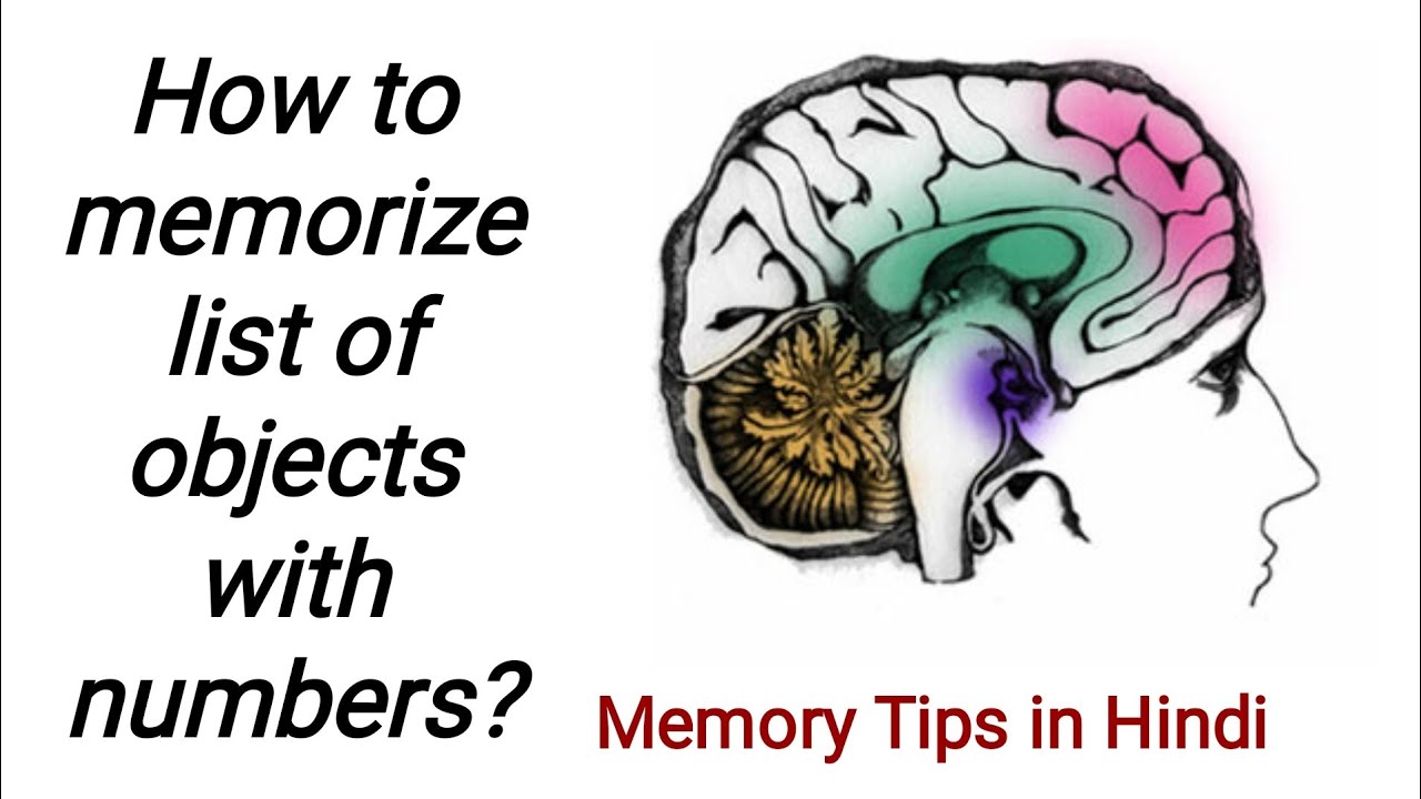 How to memorize objects with numbers? #Memory_Power #Memory_Tricks # ...