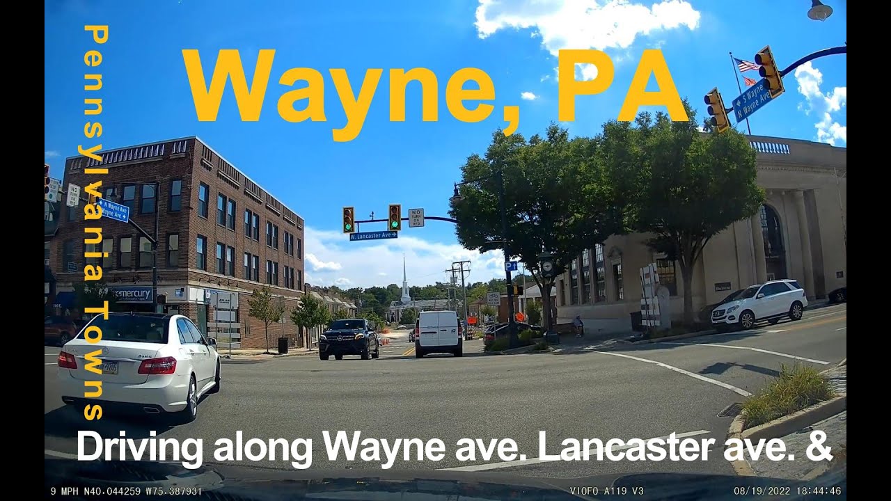 Wayne, PA, affluent town named after General Anthony Wayne along the ...