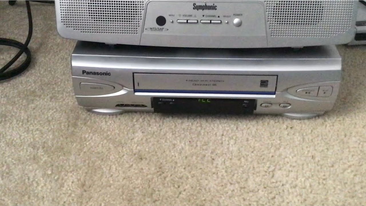 2004 Panasonic PV-V4524S Omnivision VCR - YouTube
