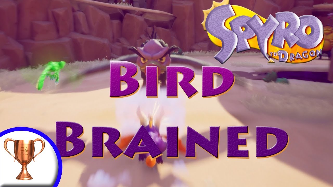Spyro the Dragon│Bird Brained Trophy - YouTube