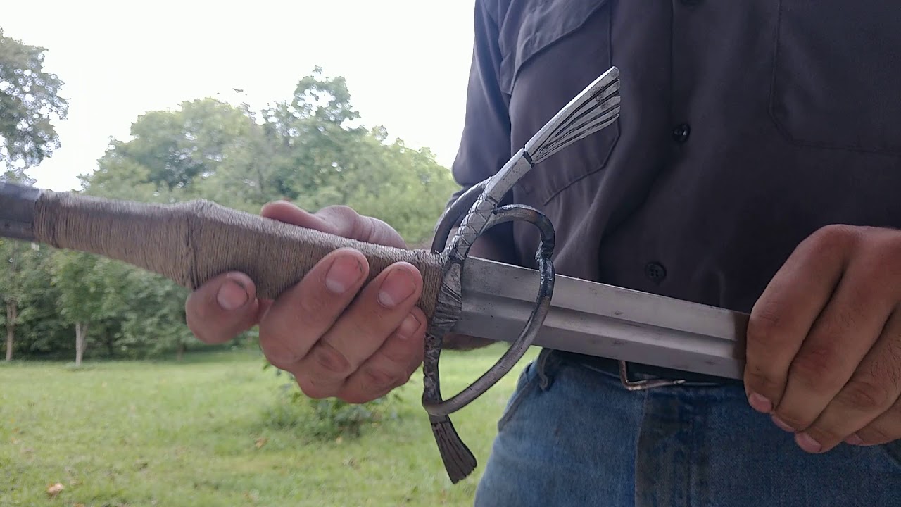 Update: a new sword, forge, and reenactment plans. - YouTube