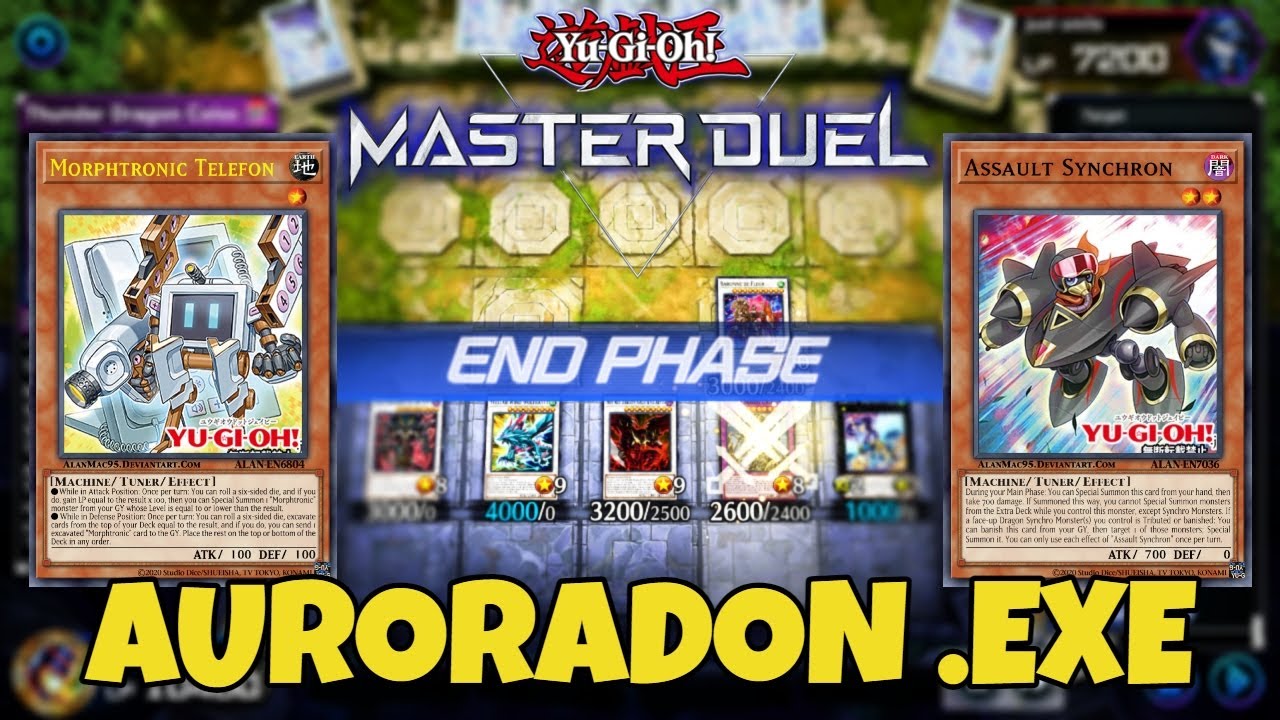 MORPHTRONIC TELEFON & ASSAULT SYNCHRON BROKEN COMBINATION Yu-Gi-Oh ...