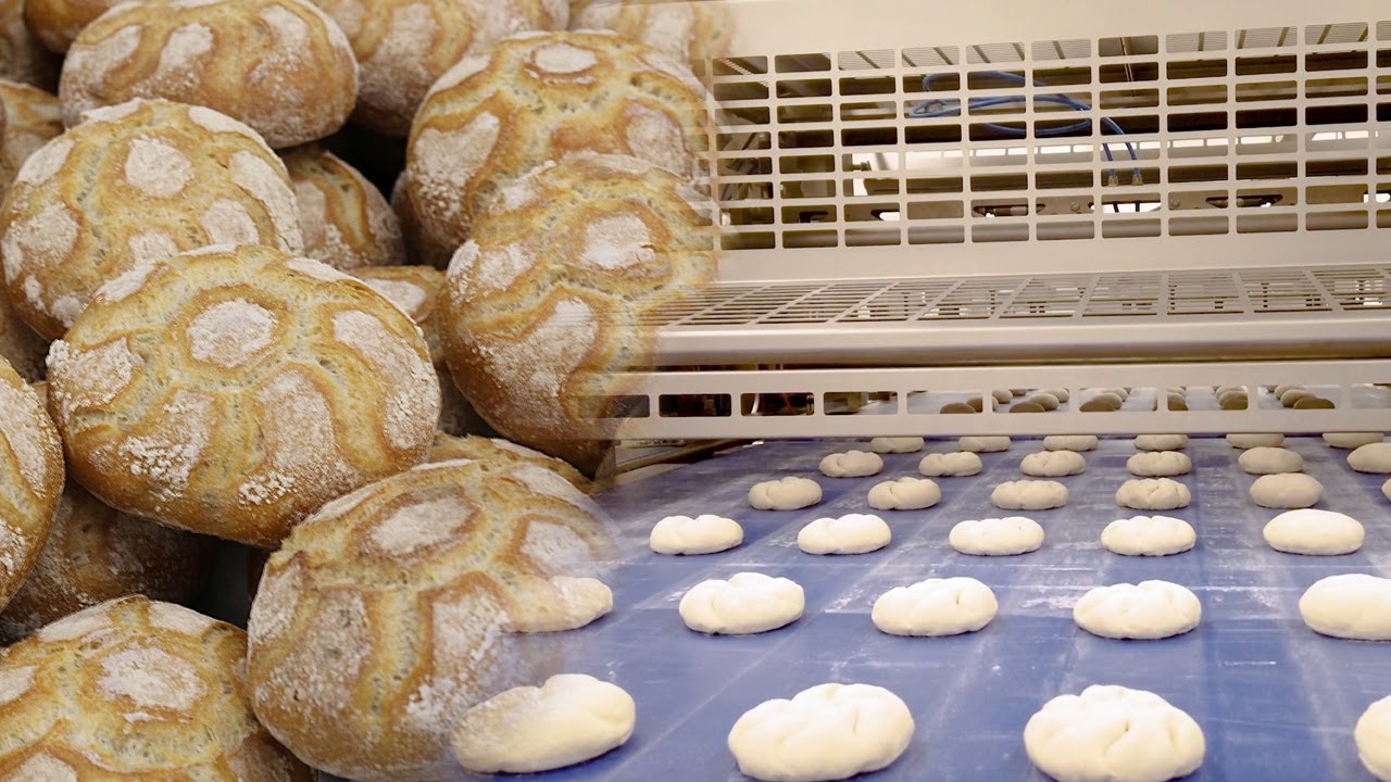 Decorated bread buns by Rademaker - YouTube