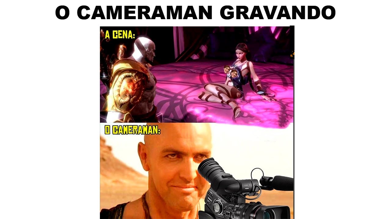 MEMES EM IMAGENS - O CAMERAMAN - YouTube