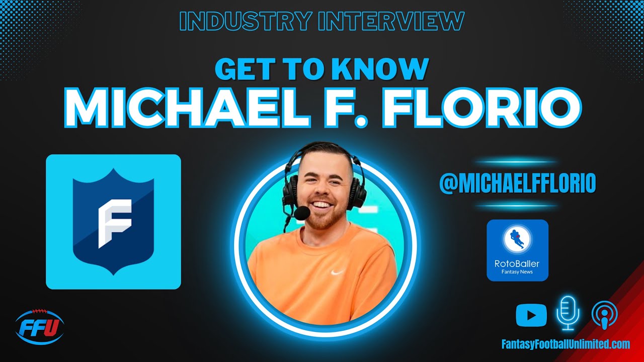 Get to Know Michael F. Florio From NFL Network and NFL Fantasy - YouTube
