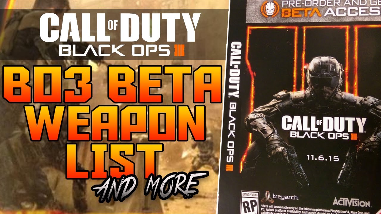 "BO3 Reveal Trailer Overview" & Thoughts on Beta, Multiplayer Gameplay ...