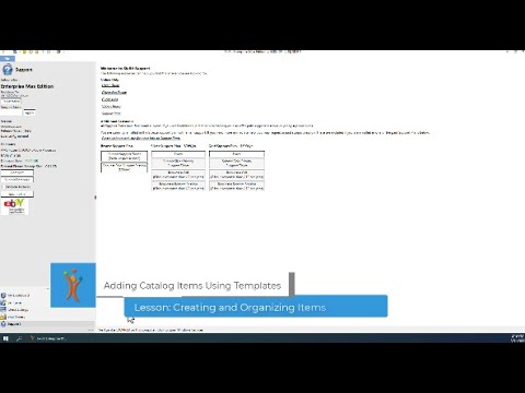 Creating and Organizing Items: Adding Catalog Items using Templates ...
