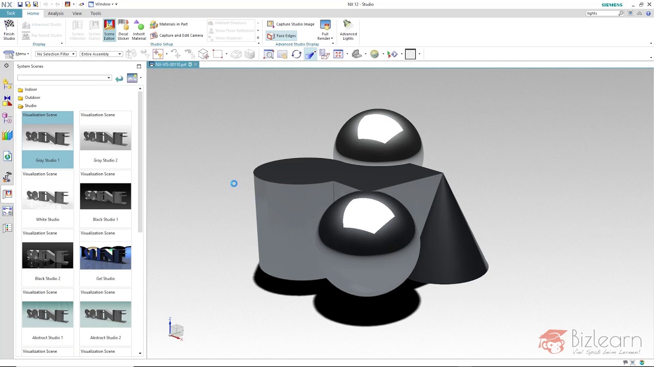 NX12 Rendering - the complete training EN #4 Studio Mode Basics - YouTube