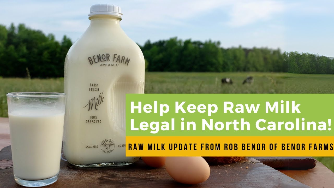 Help Save RAW MILK in North Carolina! - YouTube