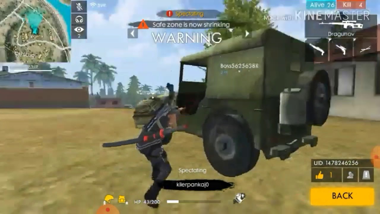 Free fire hacking - YouTube