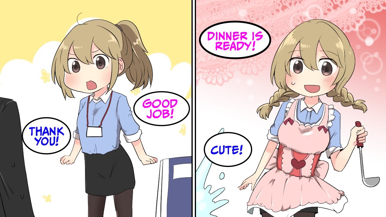 [Manga Dub] My beautiful boss is a clumsy Smoll character at home ...