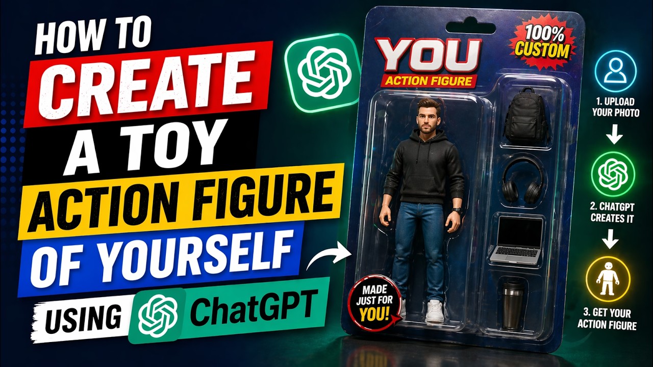 🔧 How to Create a Toy Action Figure of Yourself Using ChatGPT - YouTube