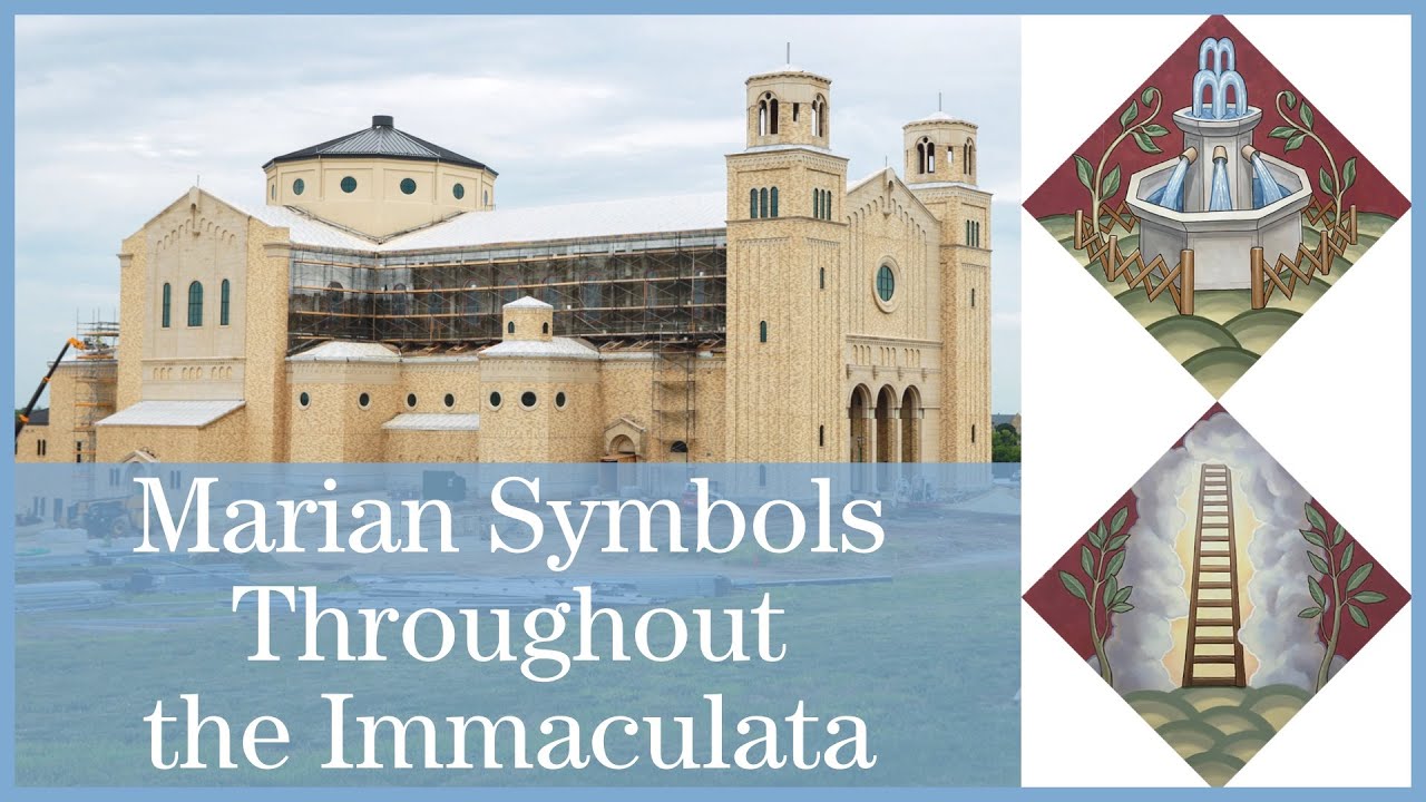 July 1st 2022 - Marian Symbols Throughout The Immaculata - Building the ...