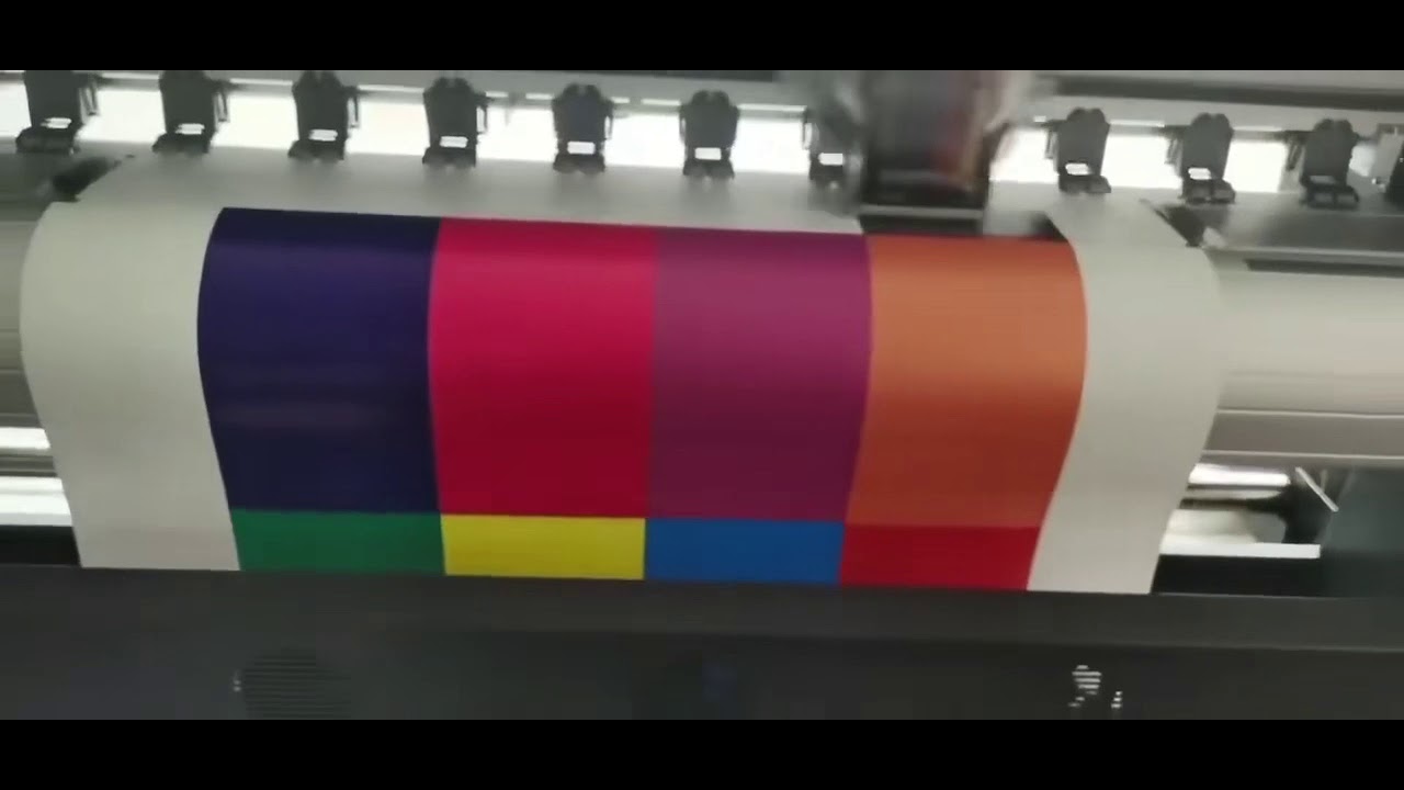 Locor Easyjet1601 xp600 Head Printer - YouTube