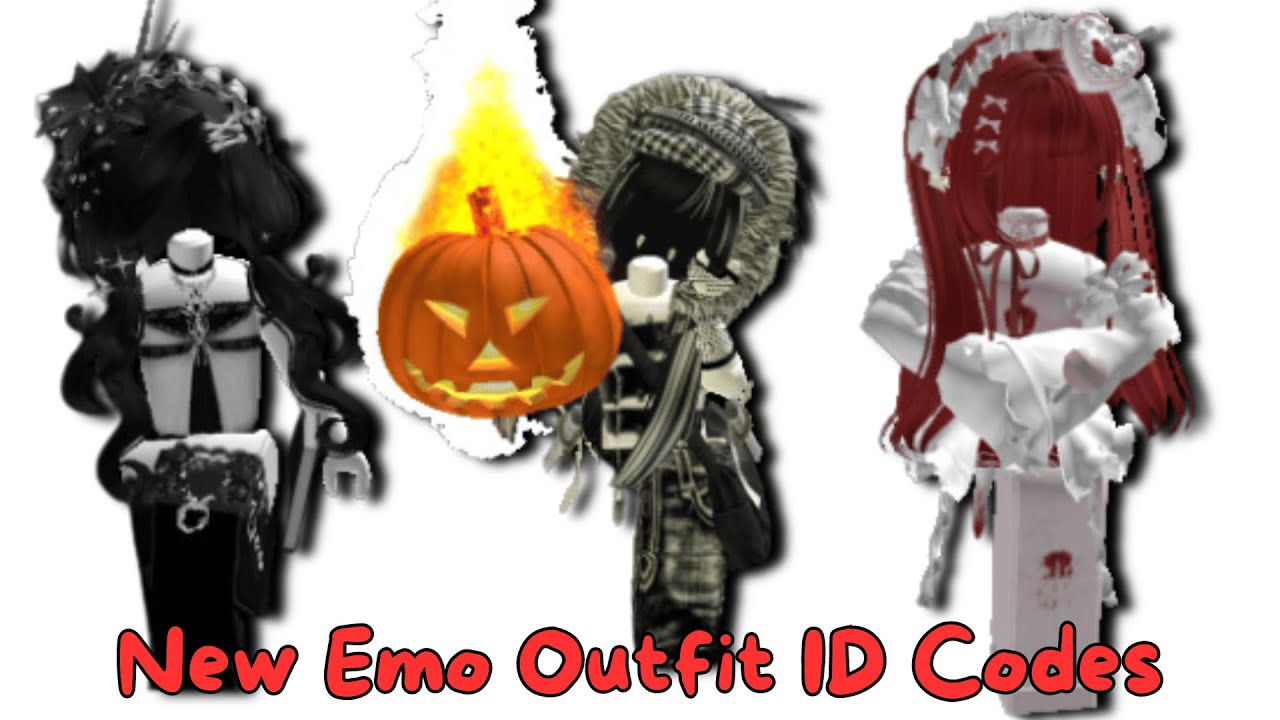 New 3 Emo Outfits ID Codes + Links For Brookhaven RP, Berry Avenue, And ...