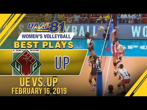 UAAP 81 WV: Lorie Lyn Bernardo DRILLS quick smash right on Kath Arado ...