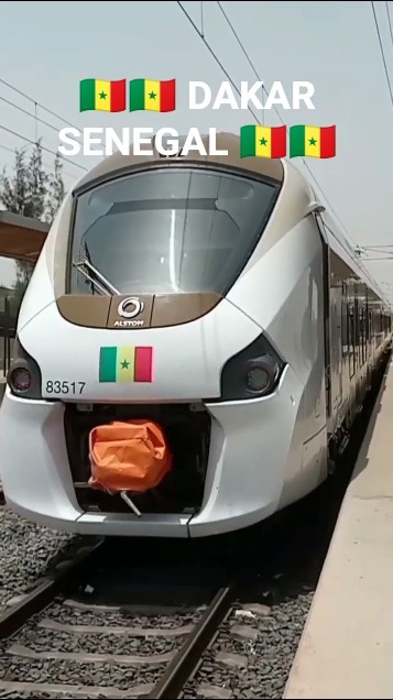 Dakar Senegal speed train 2025 - YouTube