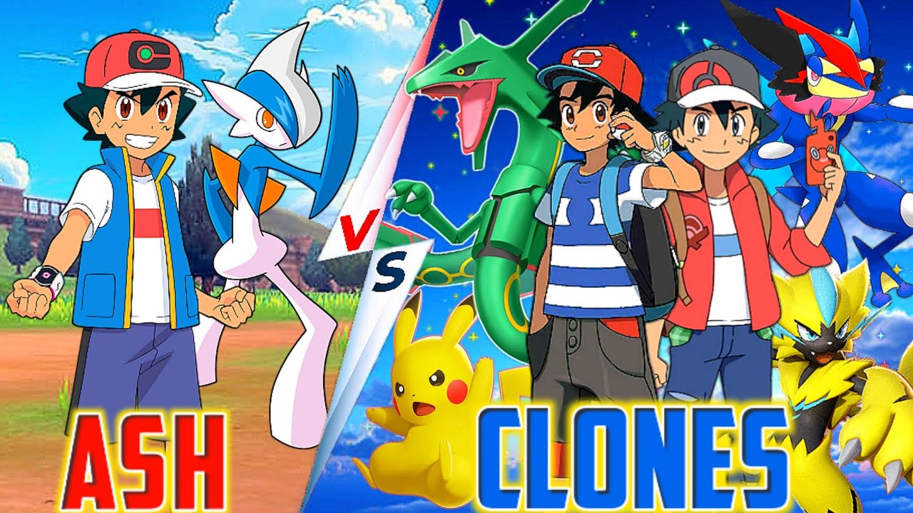 CAN ASH DEFEAT THESE CLONES? - YouTube